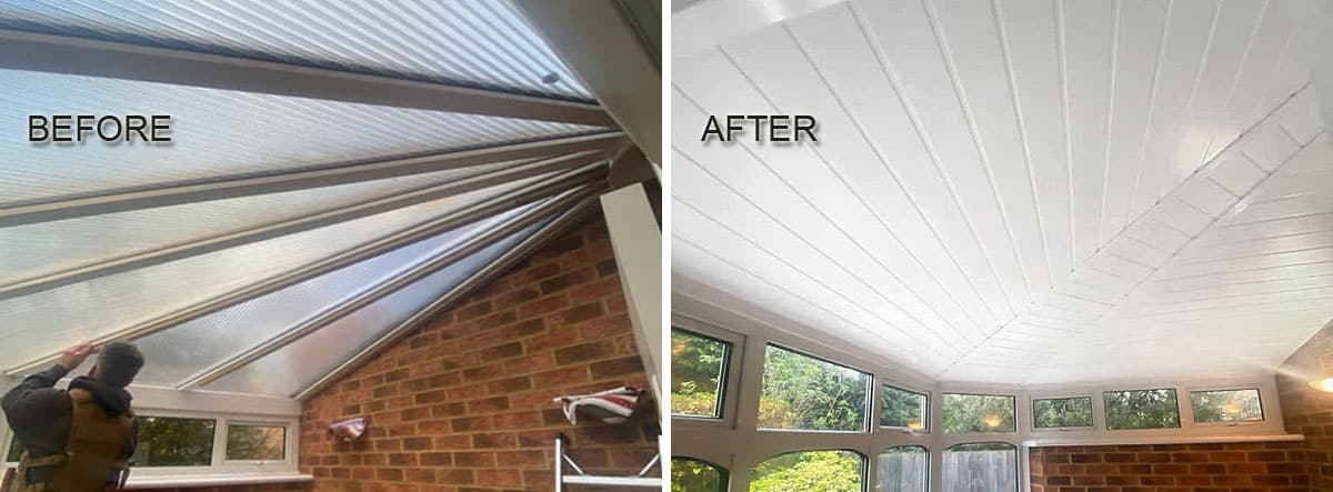 How Much an Insulated Ceiling Takes Off Your Conservatory?